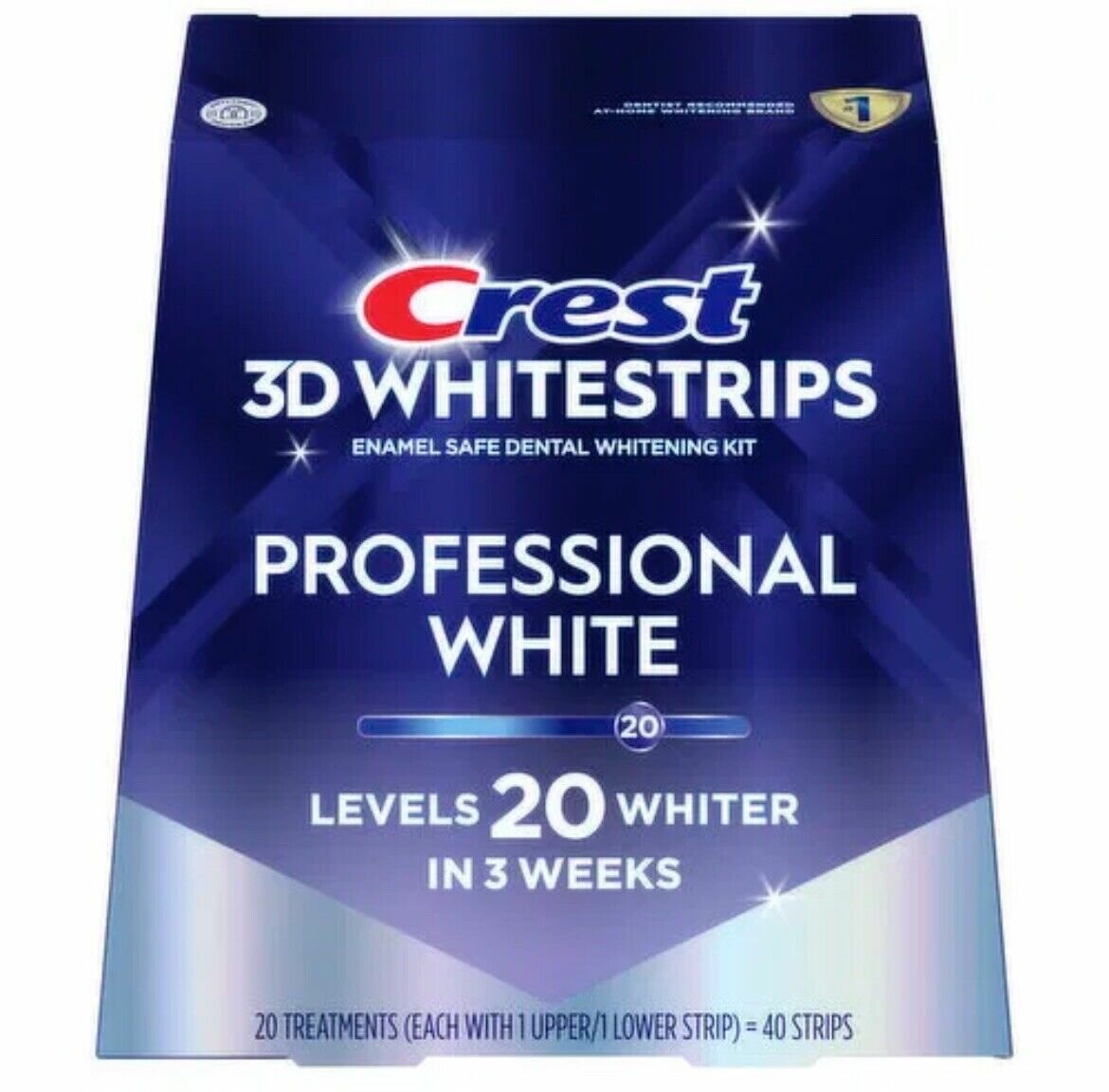 Отбеливающие полоски Crest 3D Whitestrips Professional White (Effects)
