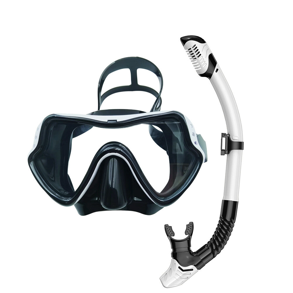 Маска для снорклинга Sanbao 2025, модель для подводного плавания, комплект с полностью сухим шноркелем, оборудование для плавания и снорклинга.
