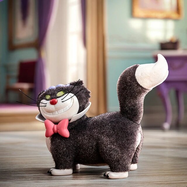 52toys Disney The Mischievous Cat Lucifer Series Blind Box Toys Kawaii Anime Action Figure Surprise Mystery Box Dolls Toys Toy Gift