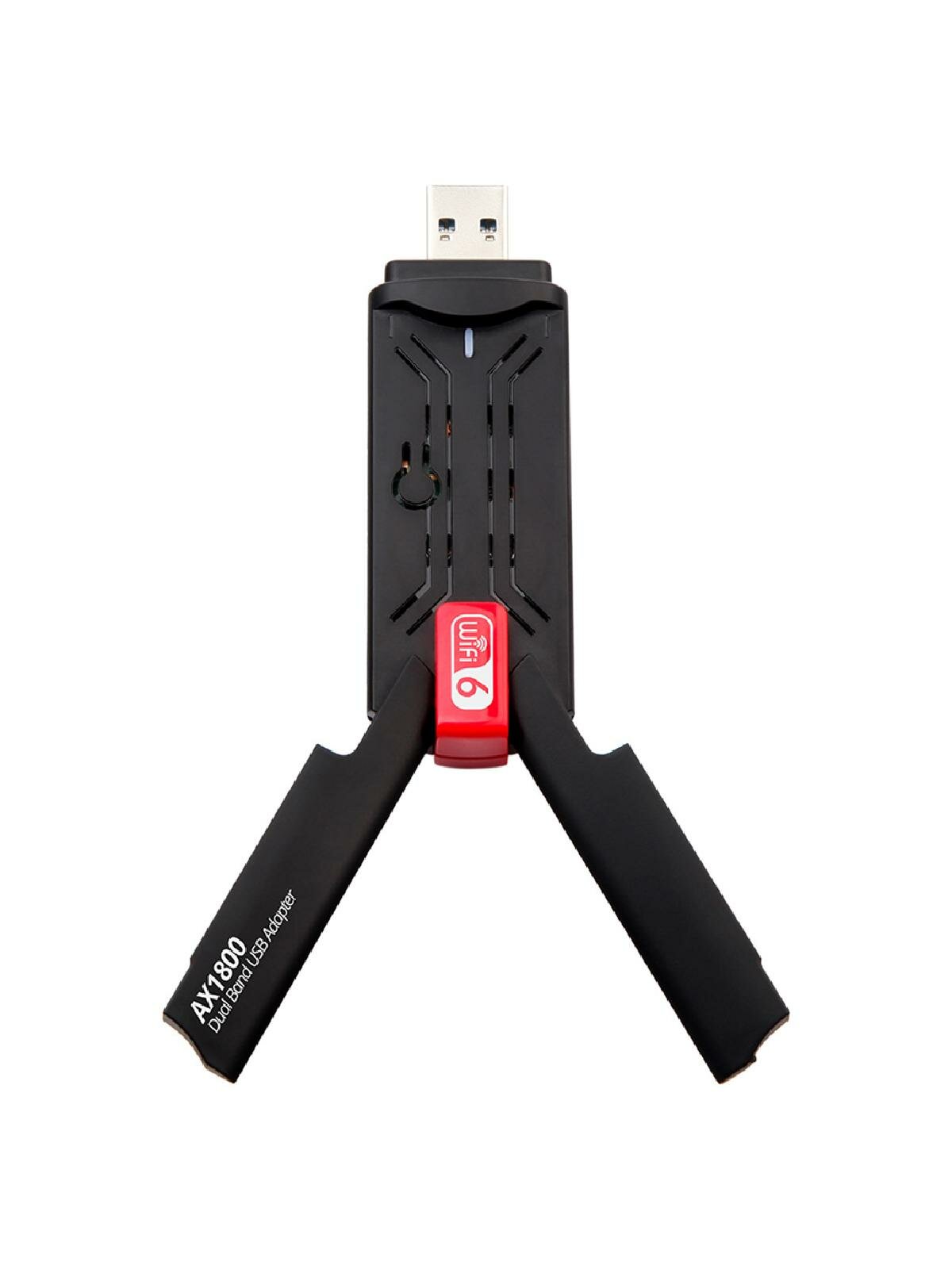 WiFi 6 AX1800 USB3.0 WiFi Adapter Dual Band Wireless Gigabit 1800Mbps Network Card for Windows 7/10/11 Desktop Laptop