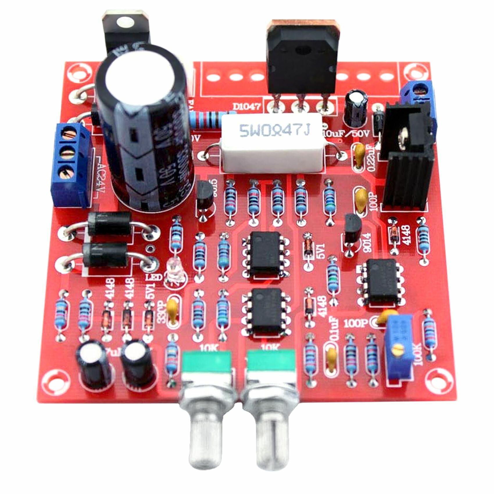 0-30 В 2 мА-3 А DC Регулируемый блок питания DIY Kit Короткий с з лабораторный источник питания защита от короткого замыкания набор для сборки