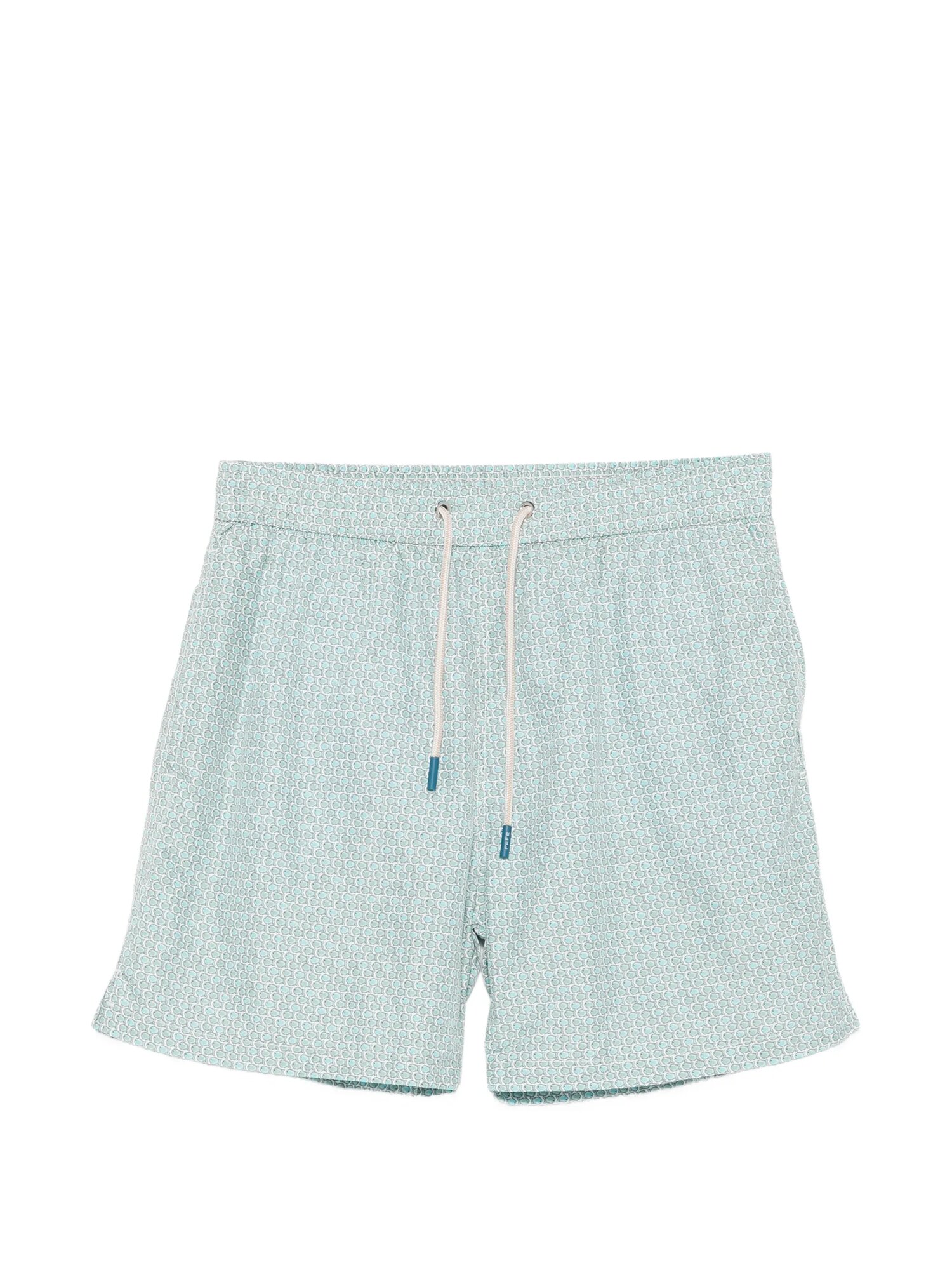 Шорты для плавания Fish-print drawstring swim shorts