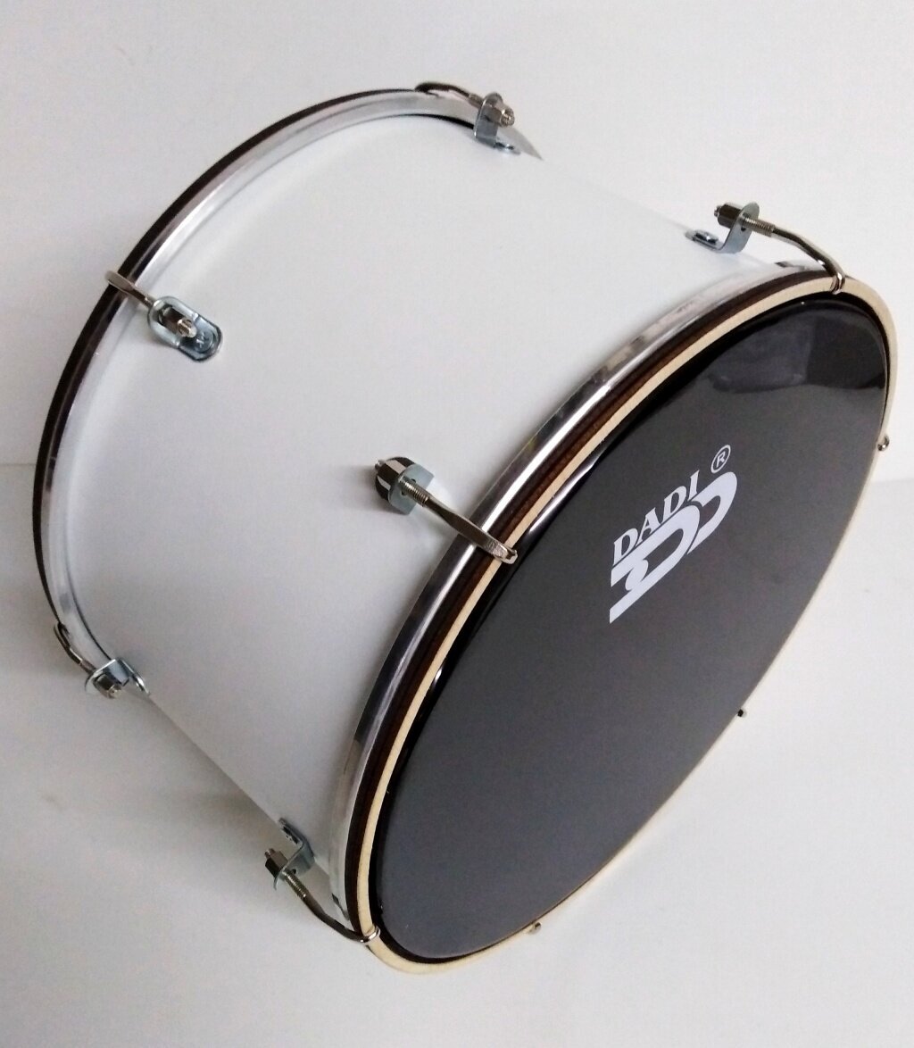 BD-10-2B Барабан 10", 25х17см, настраиваемый, двусторонний, белый, Мастерская Бехтеревых