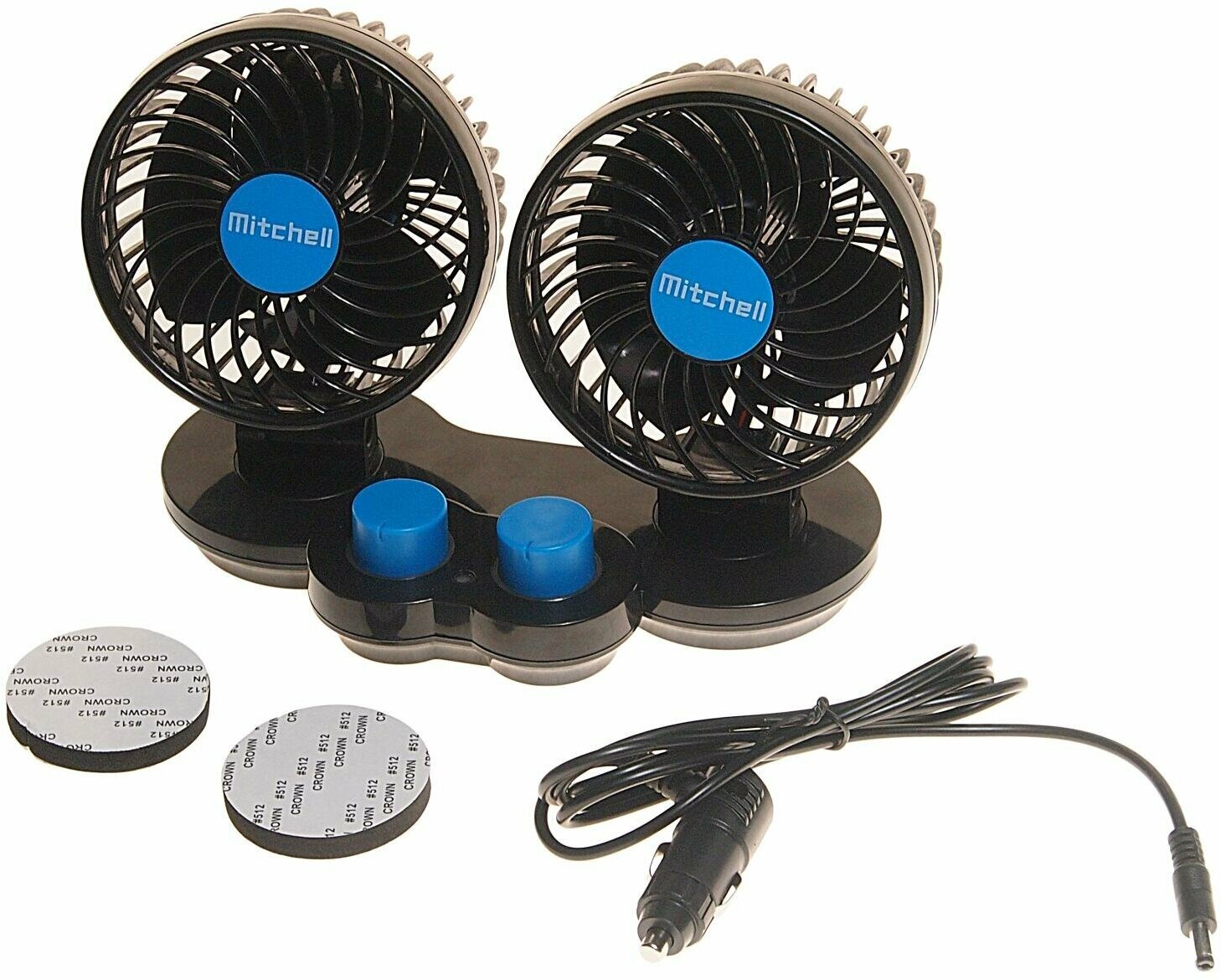Вентилятор 12см 12V двойной MITCHELL