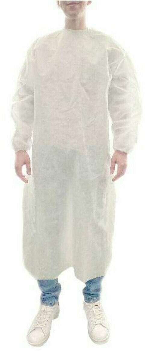 Халат одноразовый медицинский, 50 шт