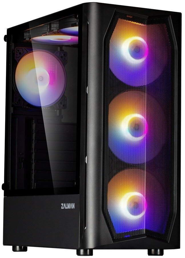 Корпус для компьютера ZALMAN сталь 0.4 мм ATX