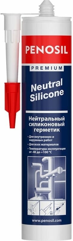 Penosil Premium Герметик Силиконновый Нейтральный 280 Мл Прозрачный 218920 H4183