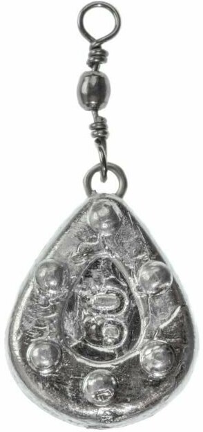 Рыболовные грузила "Catcher" Грузило для карповой ловли Плюшка с шипами Ушко с вертлюгом, 5шт/упак