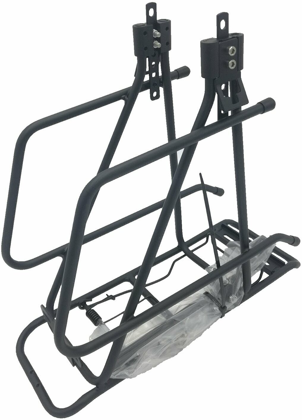 Багажник TRIX задний 608-10, под сумку-штаны, 24-29