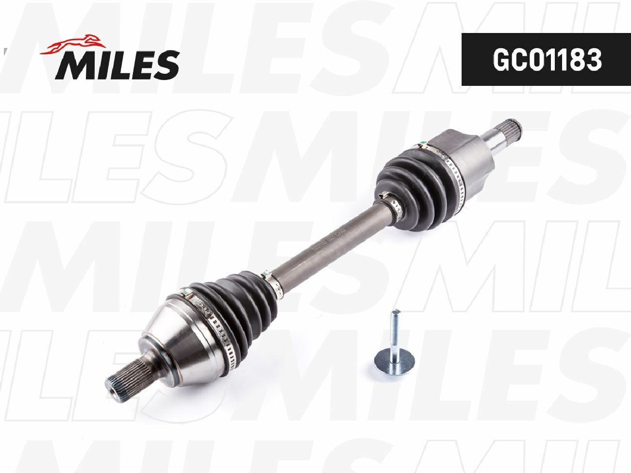 Привод в сборе Miles GC01183, для Ford Focus II, левый
