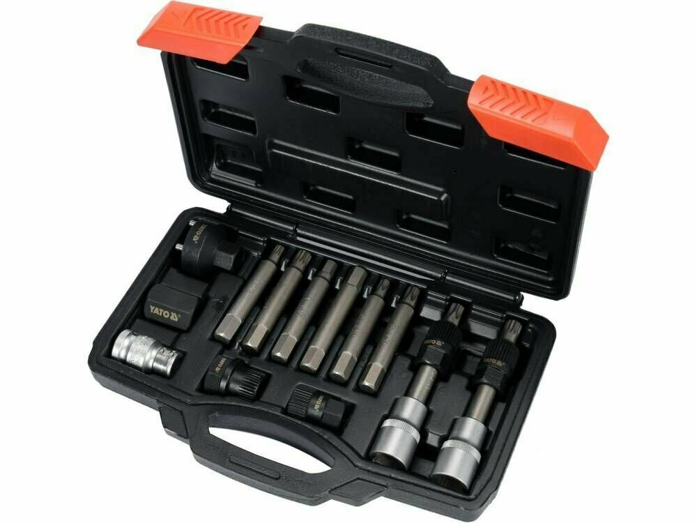 Ключи от генераторов с муфтой, комплект 13 шт. YATO арт. YT-0421