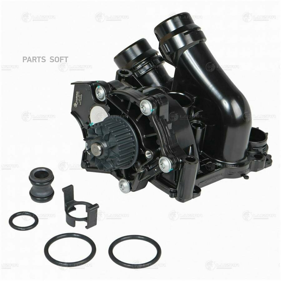LWP1836 LUZAR Насос водяной VW Golf VI (08-)/Passat B6 (05-) 1.8TSi/2.0TSi (в сборе с корпусом) (LWP 1836)