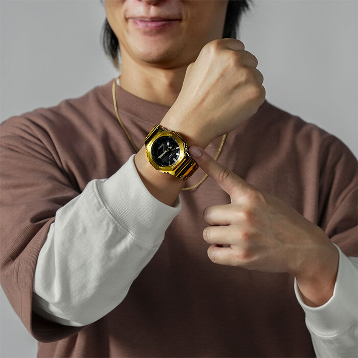 Наручные часы CASIO G-Shock, золотой — фото 1