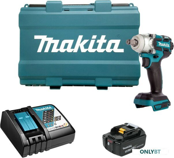 Гайковерт Makita DTW285RTK (с 1-им АКБ, кейс)