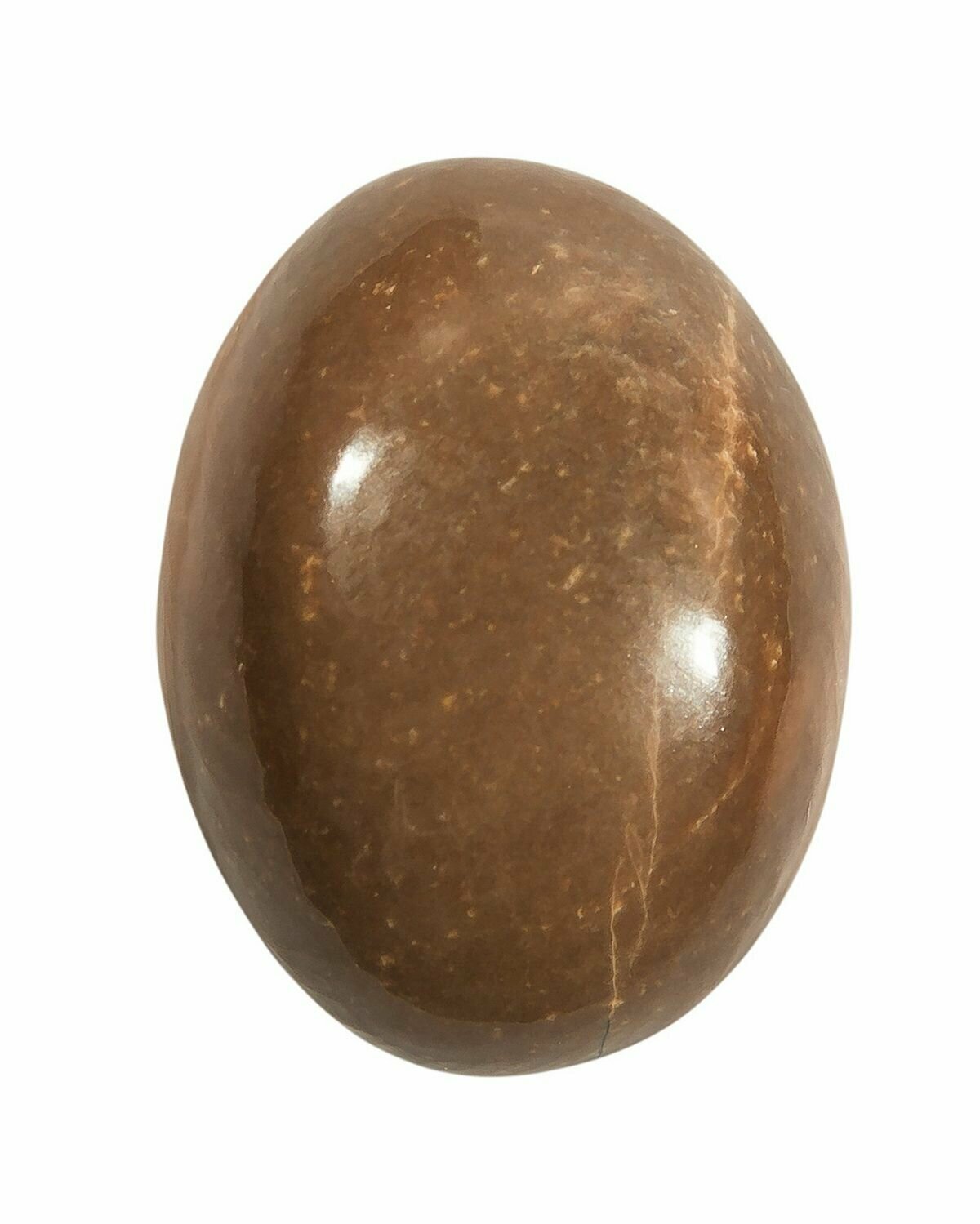 Кабошон из риолита размером 18х14х6 мм.