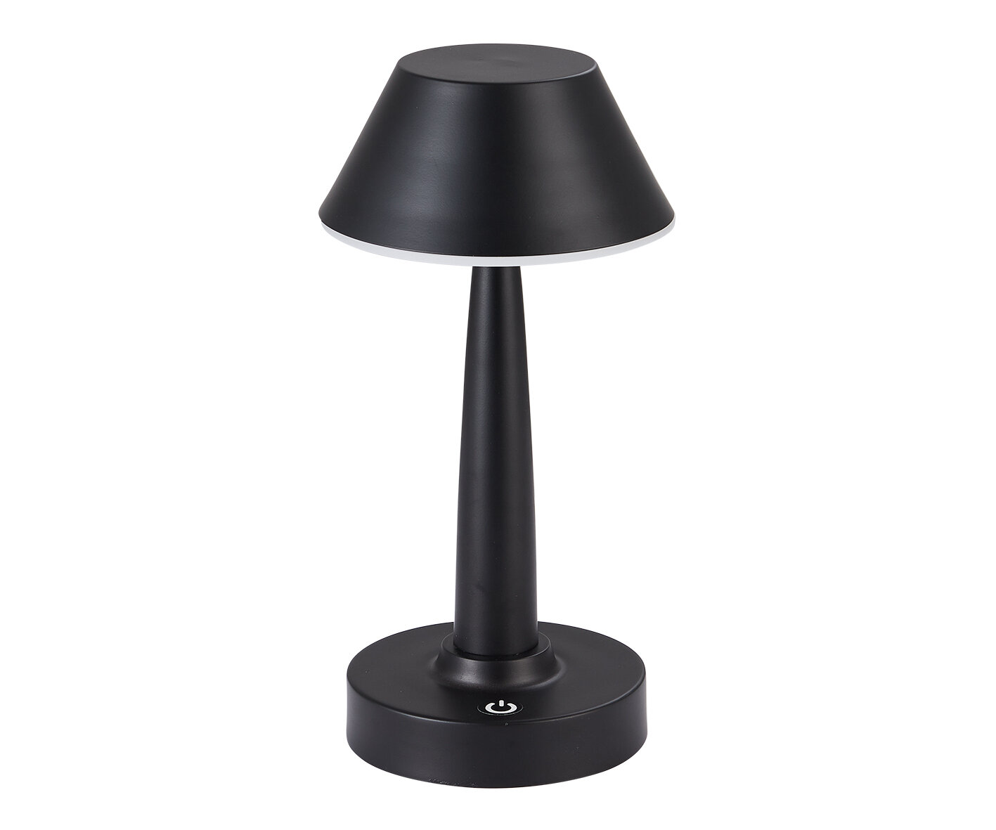 Автономная настольная лампа Kink Light Снорк D120xH250 мм LED цвет Черный, арт. 07064-B,19