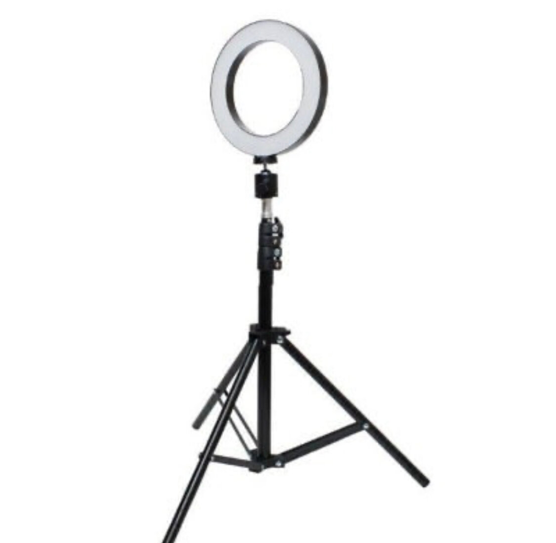 Кольцевая лампа 16 см со штативом