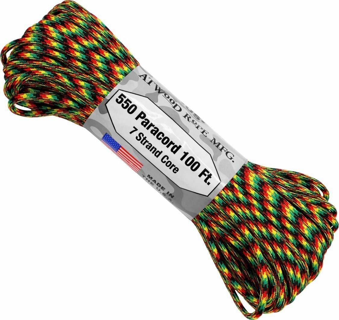 Паракорд Atwood Rope MFG 550 Jamaican, 30 м