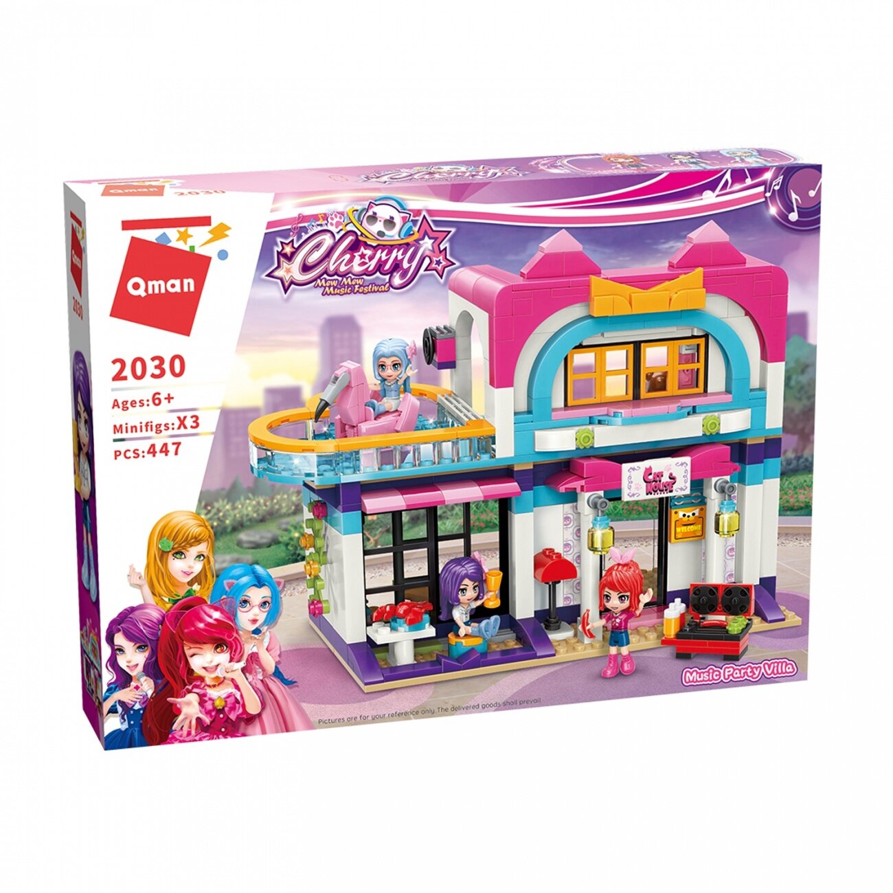 Конструктор с фигурками и аксесс. "Вилла" Brick (Enlighten) BRICK2030