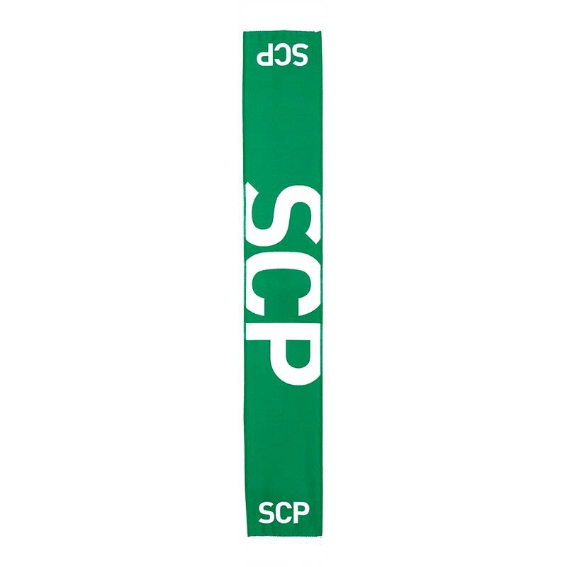 Шарф SPORTING CP для мужчин и женщин,130х20 см, зеленый, — фото 1