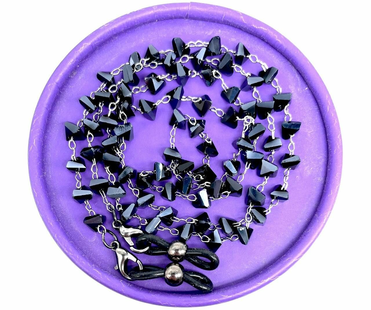 Стильная цепочка держатель для очков