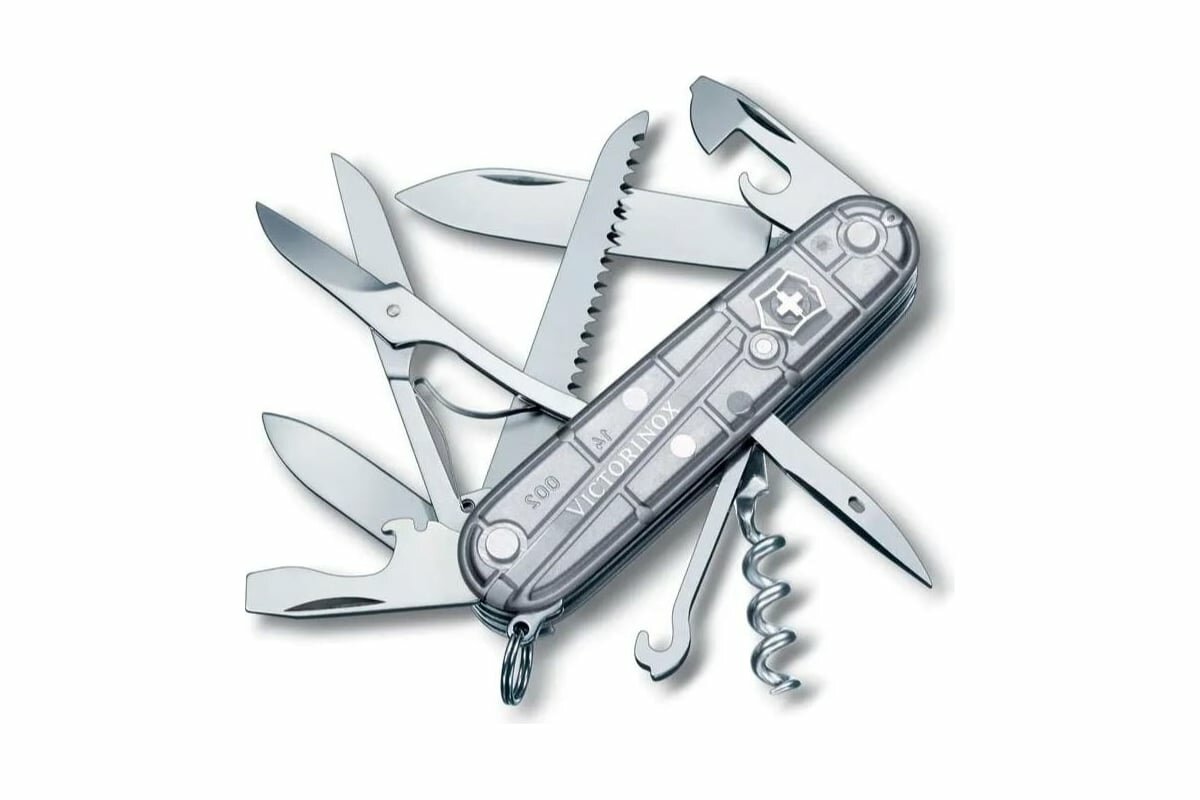 Швейцарский нож Victorinox Huntsman серебристый 1.3713. T7