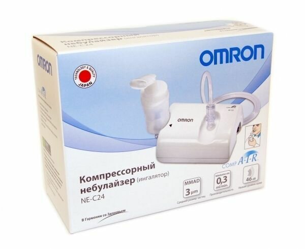 Ингалятор компрессорный (небулайзер) OMRON NE-C24