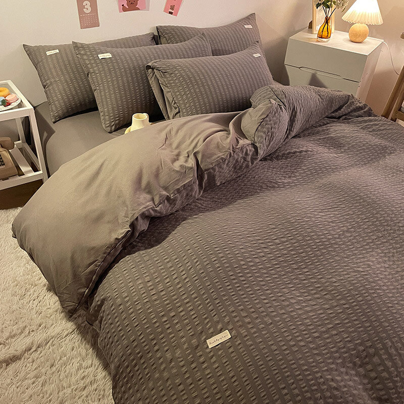 Комплект постельного белья Lujia Preferred "Скандинавский фэн-шуй", 4 предмета, хлопок