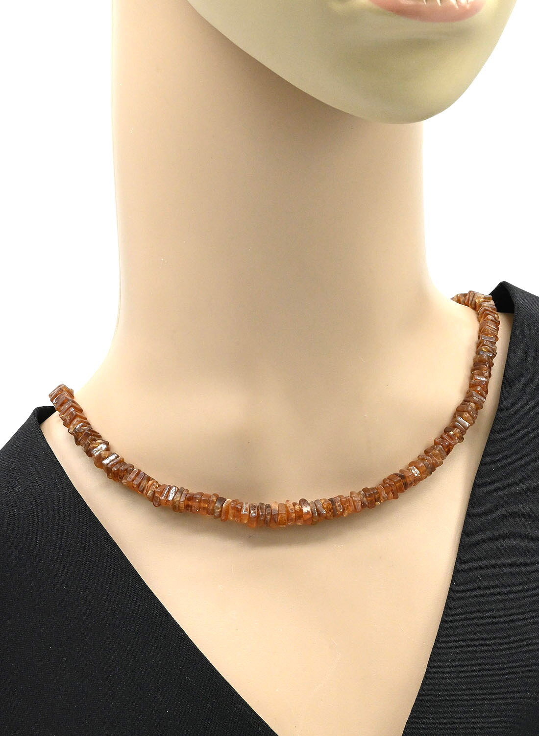 Бусы, гранат