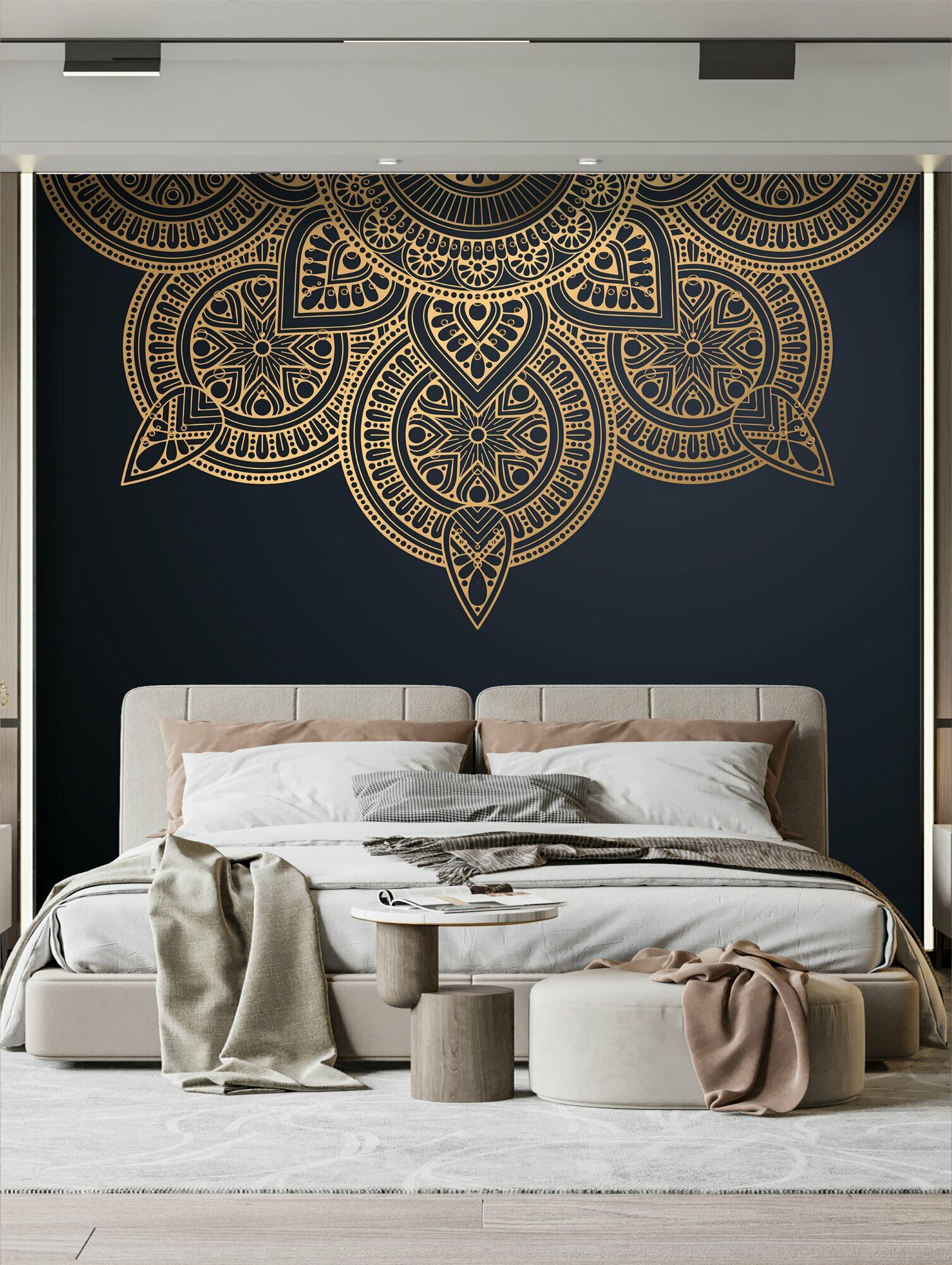 Фотообои Art IrbisPrint на стену "Мандала" 300х270 на флизелиновой основе