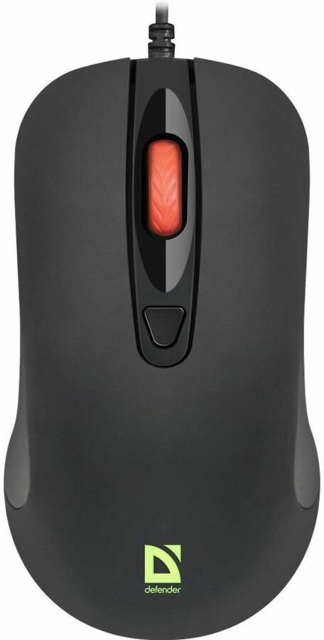 Мышка Defender Ultra Classic MB-280 Black, 4 кнопки (52281)