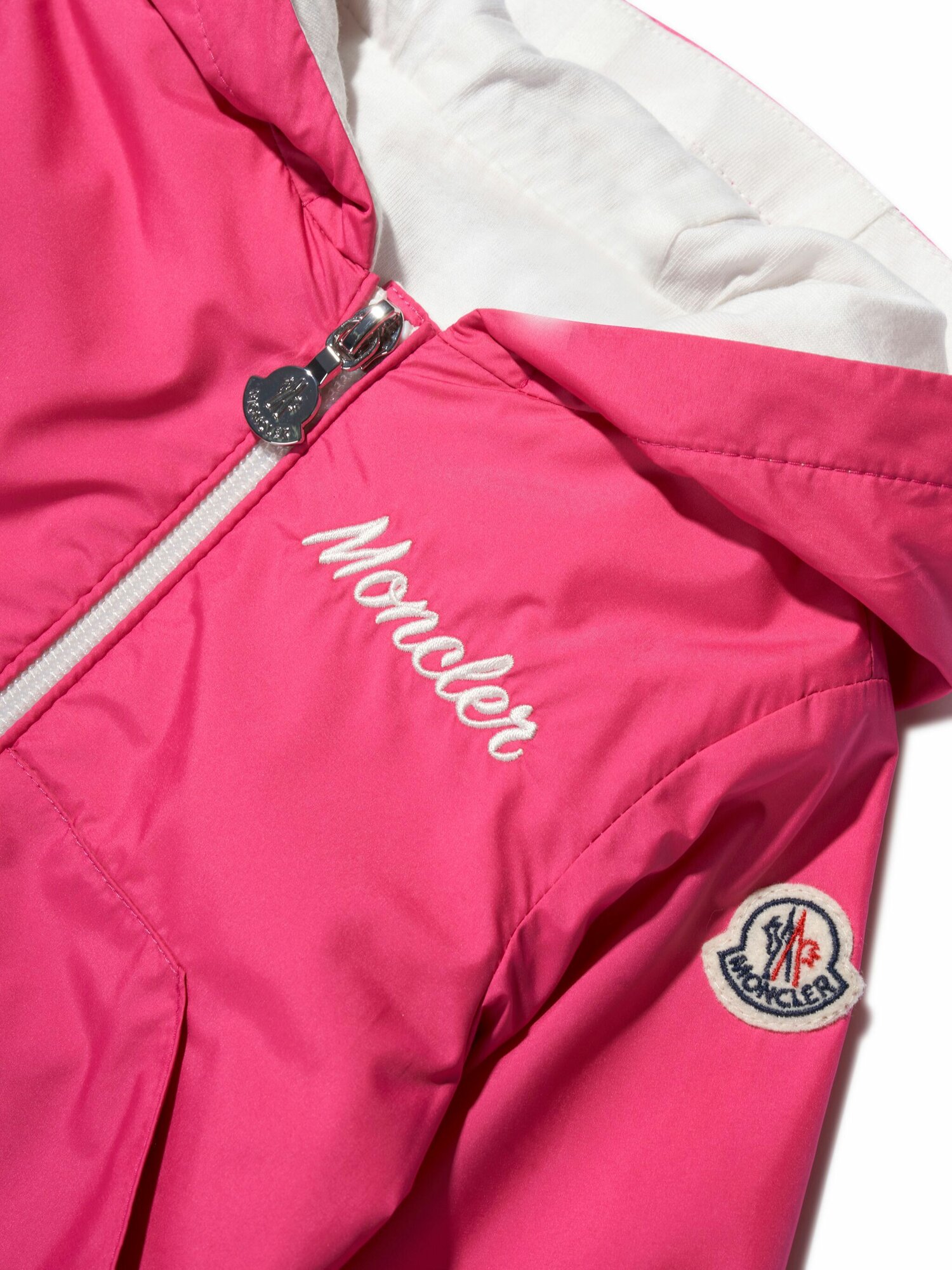 Куртка Moncler Evanthe, размер 2 года, розовый — фото 1