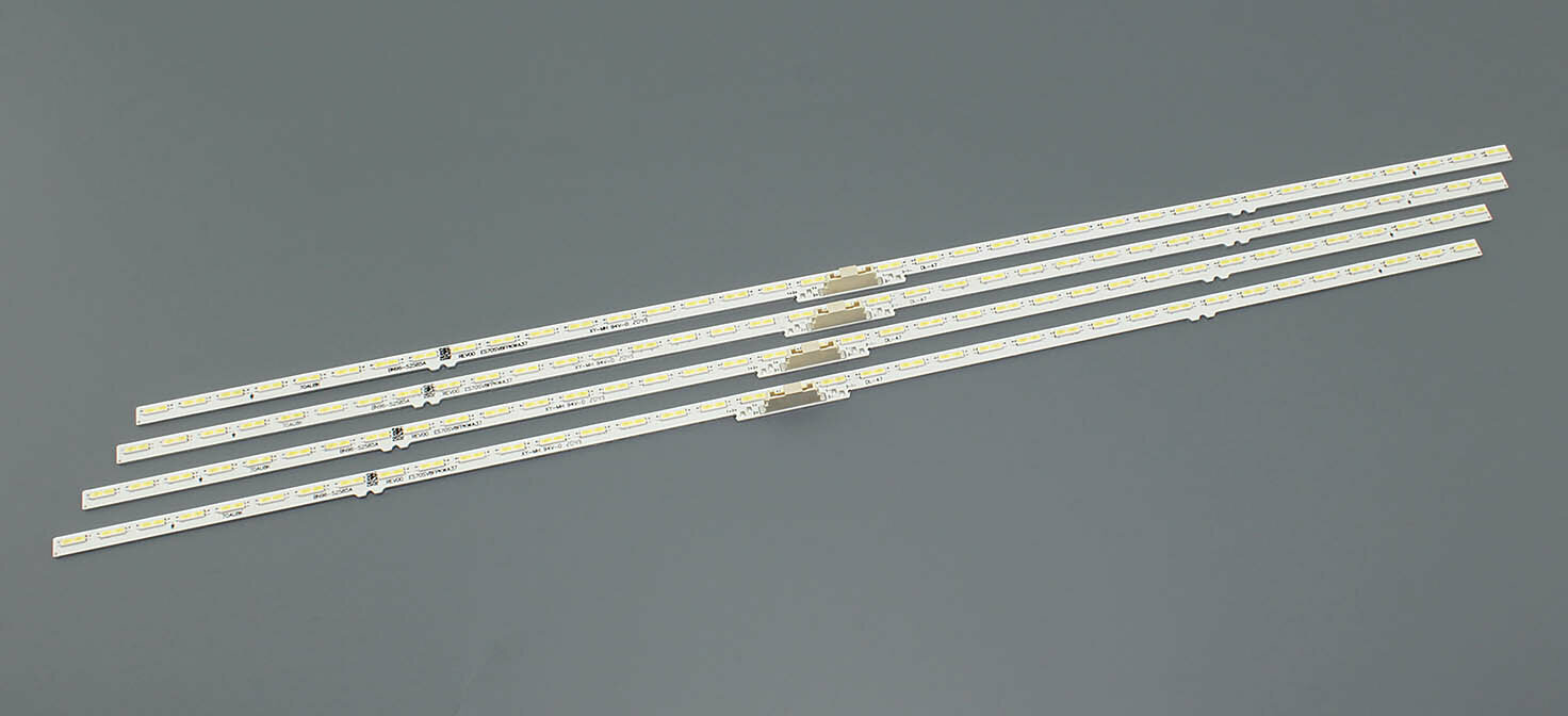 LED подсветка (светодиодная планка) для телевизора TV 70" Samsung UE70AU8, UE70AU9, комплект 4 шт