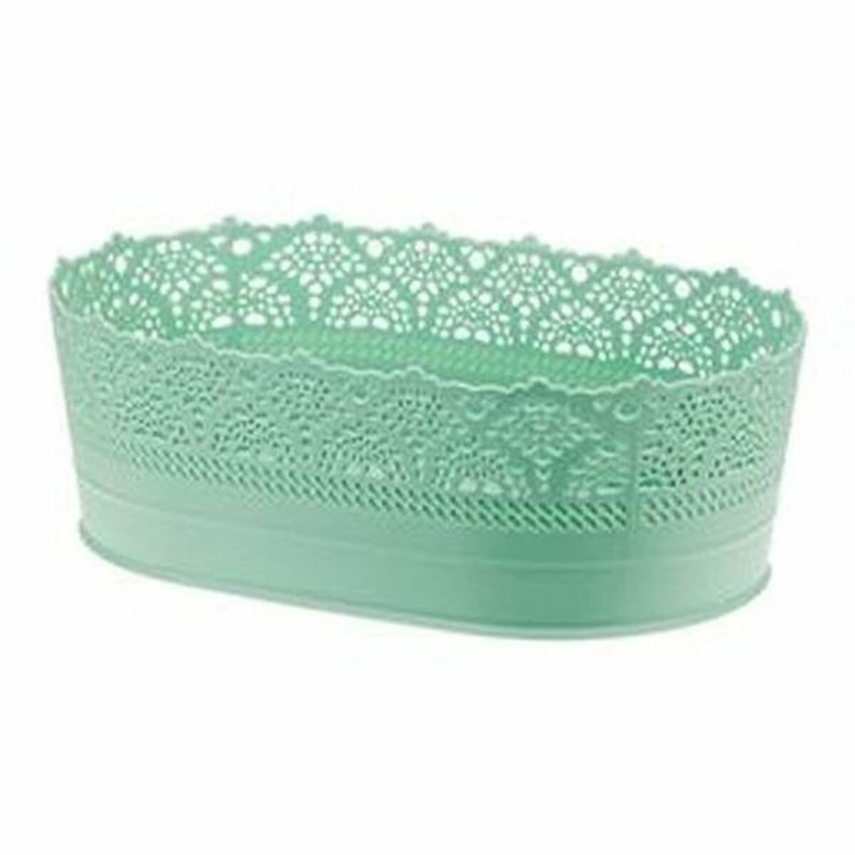 Сухарница "Ажур" 22см Фисташковый IDEA (М-Пластика) М1190