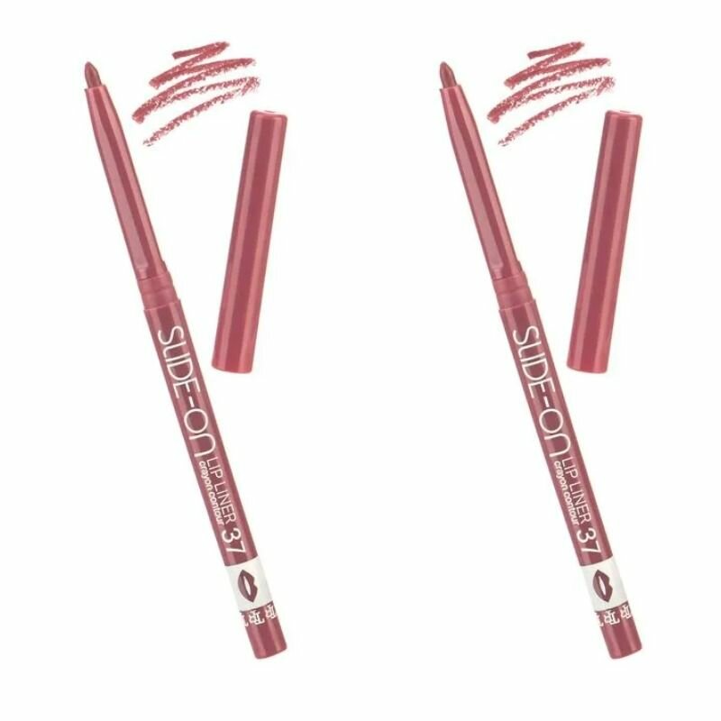 TF cosmetics Карандаш для губ Slide-on, тон 37 сухая малина, 2шт