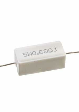 SQP-5, 0,68ом 5% CRL-5W, резистор, цементный (25 шт.)