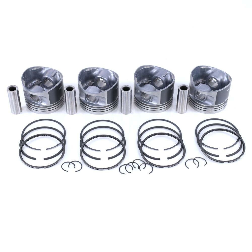 Поршневая группа кт. (4 шт.) 82,4 с кольцами ВАЗ-2110 группа В Кострома