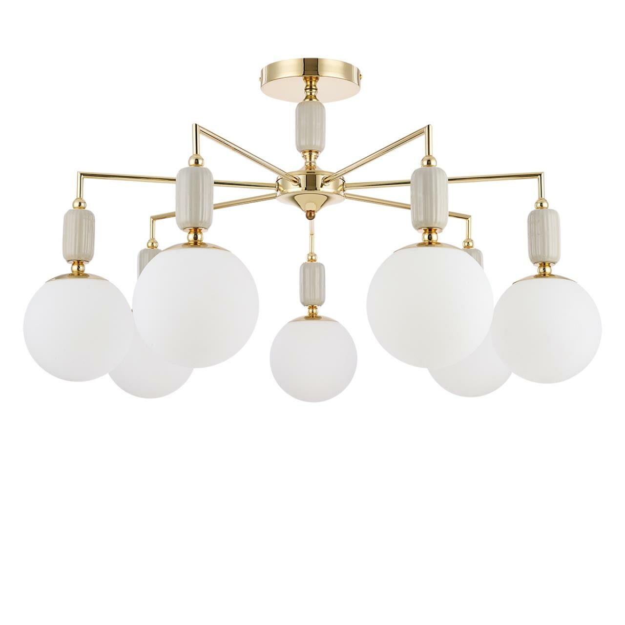 Потолочная люстра с плафонами шарами Lumion VIVIEN 6580/7C