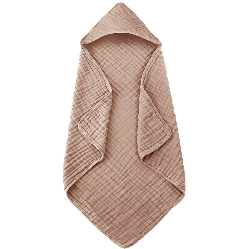 Полотенце-накидка Happy Walk, детское, 100% хлопок, цвет хаки