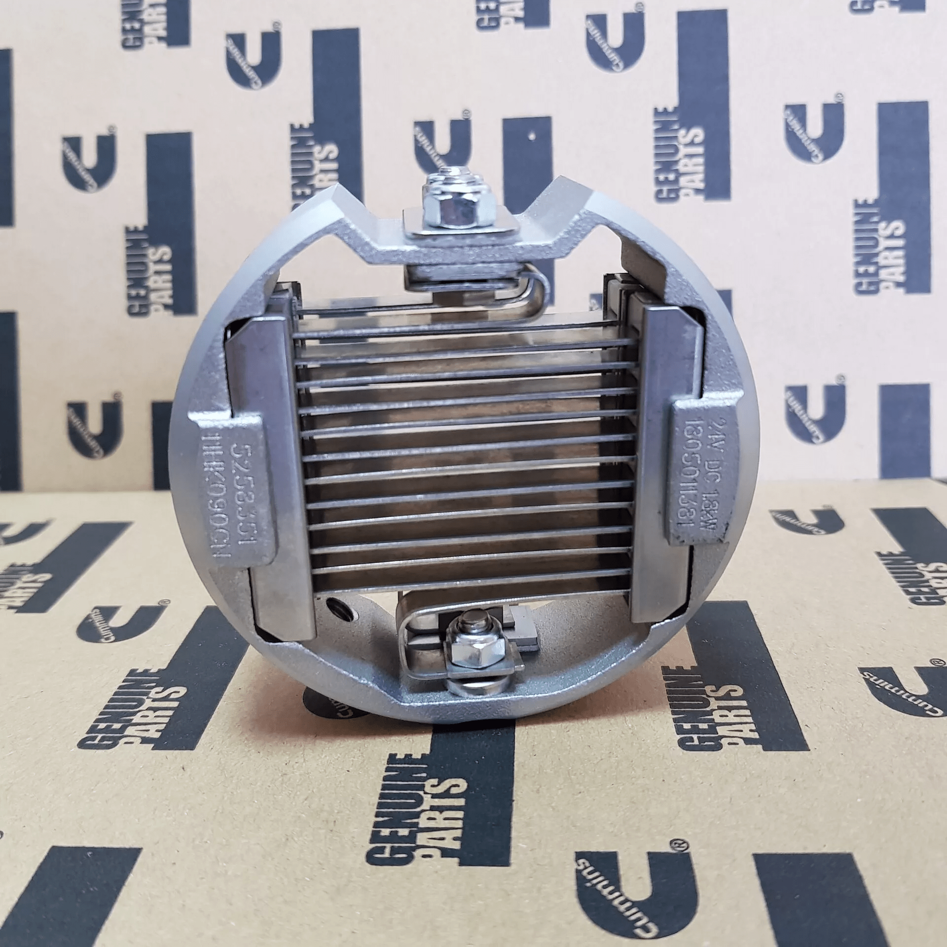 Подогреватель впускного воздуха 24V Cummins ISF 3.8, ISBe (смещенный)