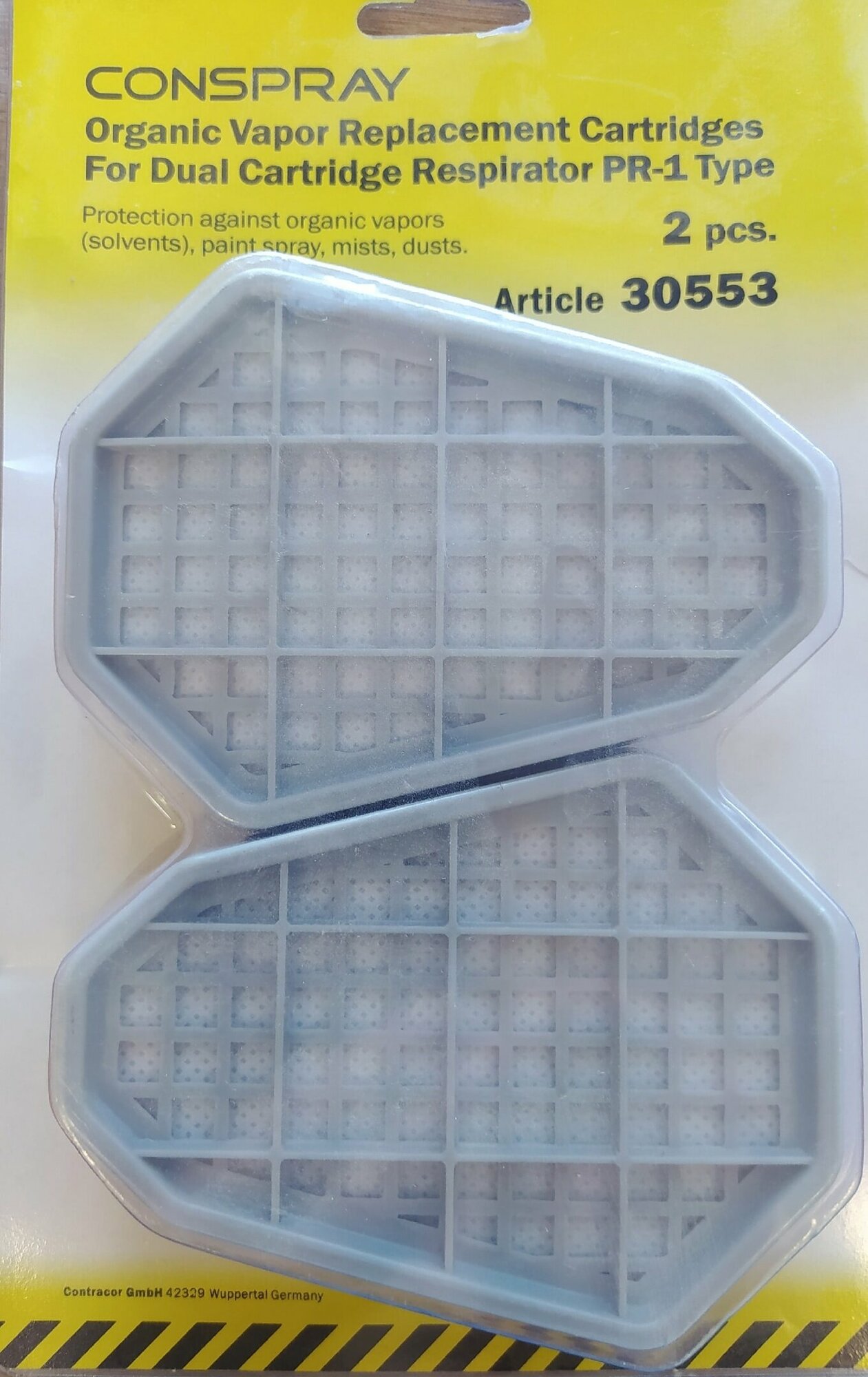 30553 Картридж PR-1 для респиратора (2 шт.) Contracor