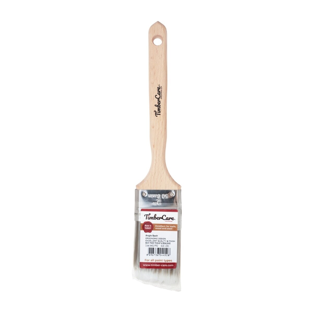 Кисть с искусственной щетиной TimberCare Pro Aqua Brush Angle 51 мм 04452-PRO