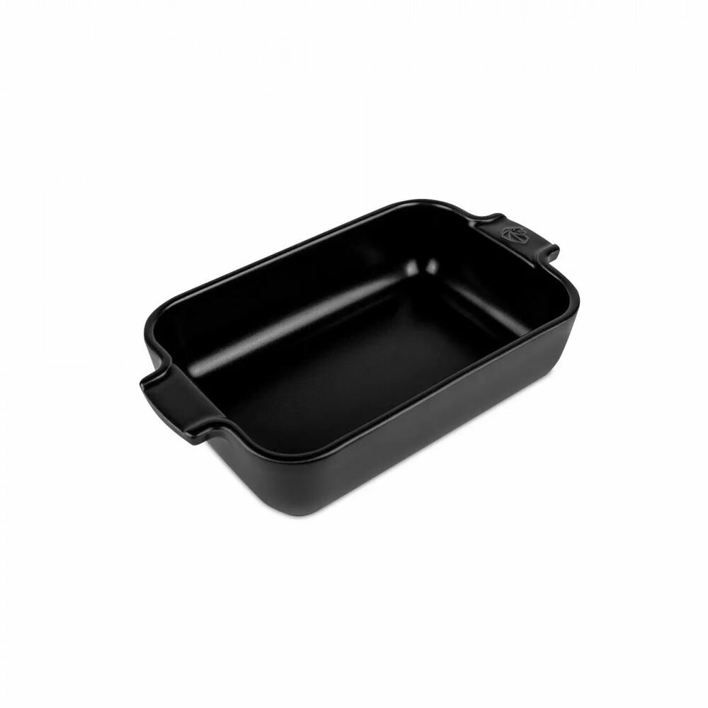 Форма для запекания Peugeot Ceramic прямоугольная, 22х12 см, 850 мл, черная