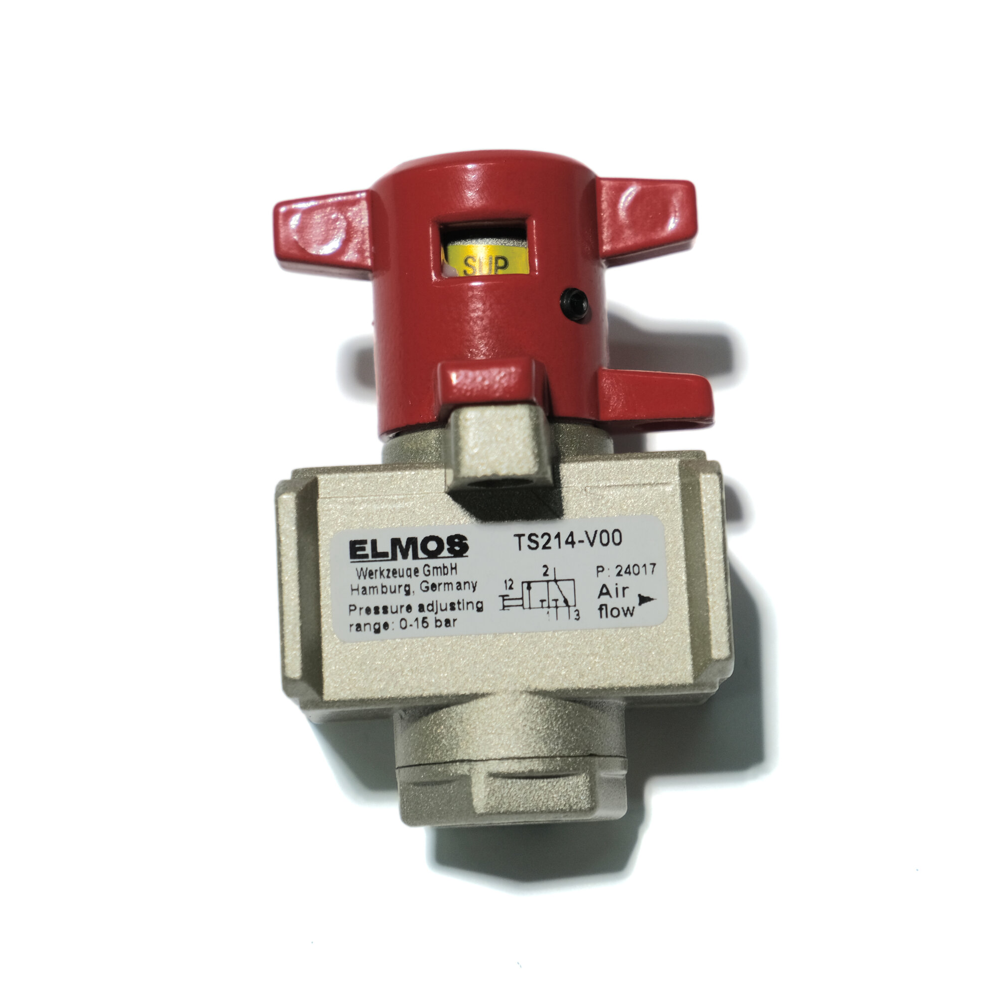 Клапан безопасности срывной кран Elmos TS214-V00 G1/4. Клапан отсечной.