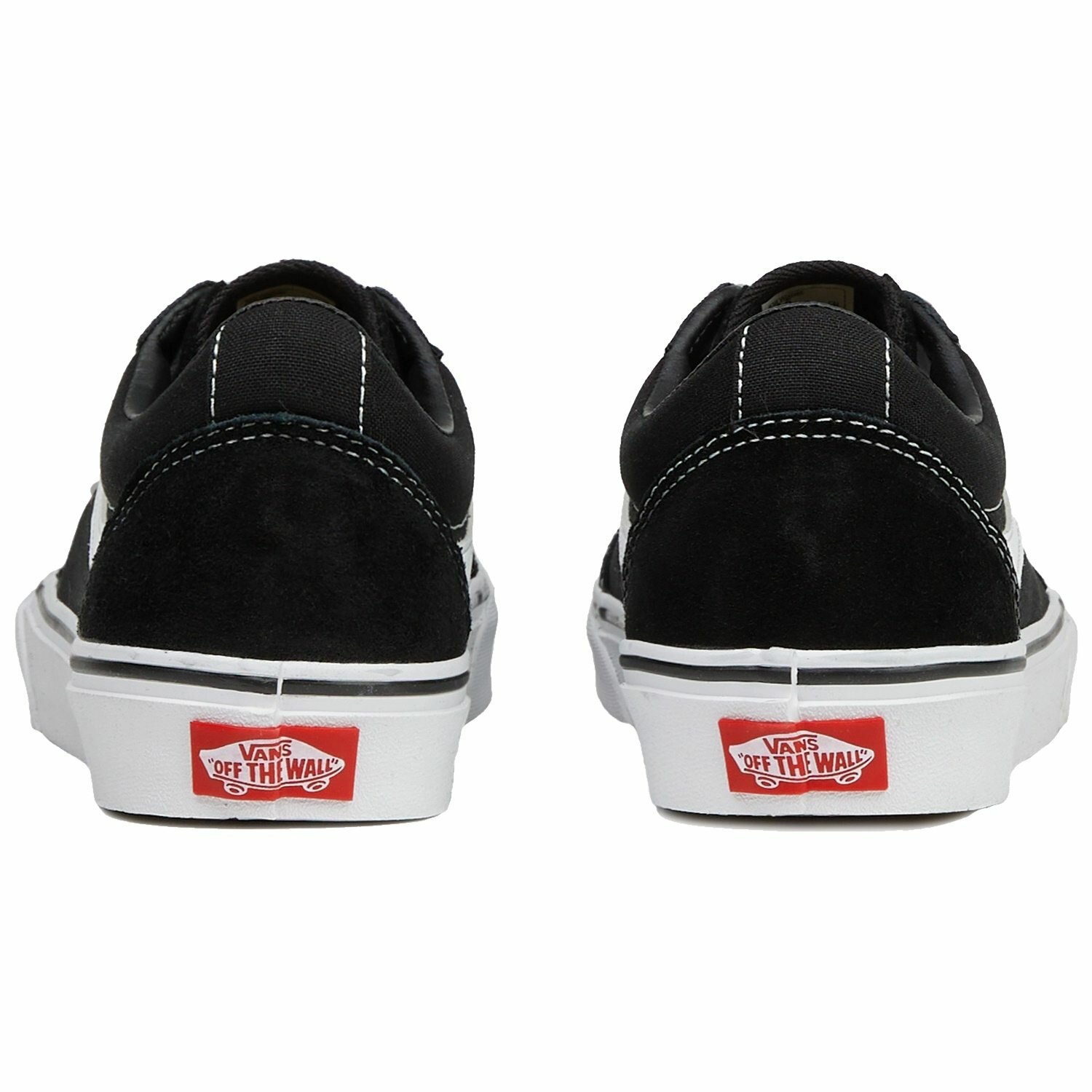 Кроссовки VANS MN WARD, размер 9.5 US, черный, белый — фото 1