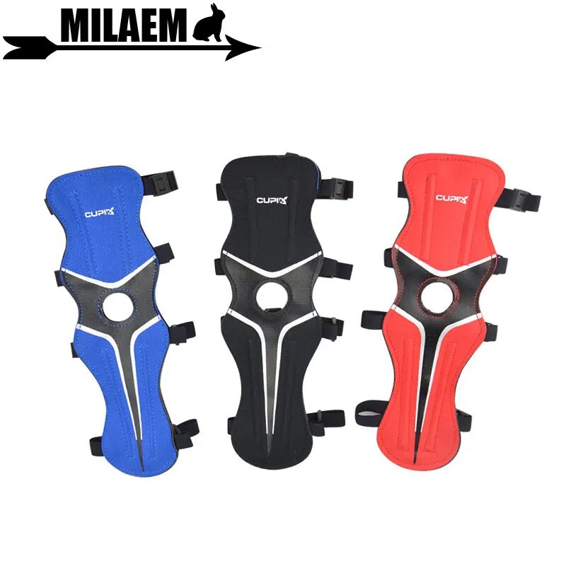 MILAEM Регулируемая защита для стрельбы из лука синяя черный