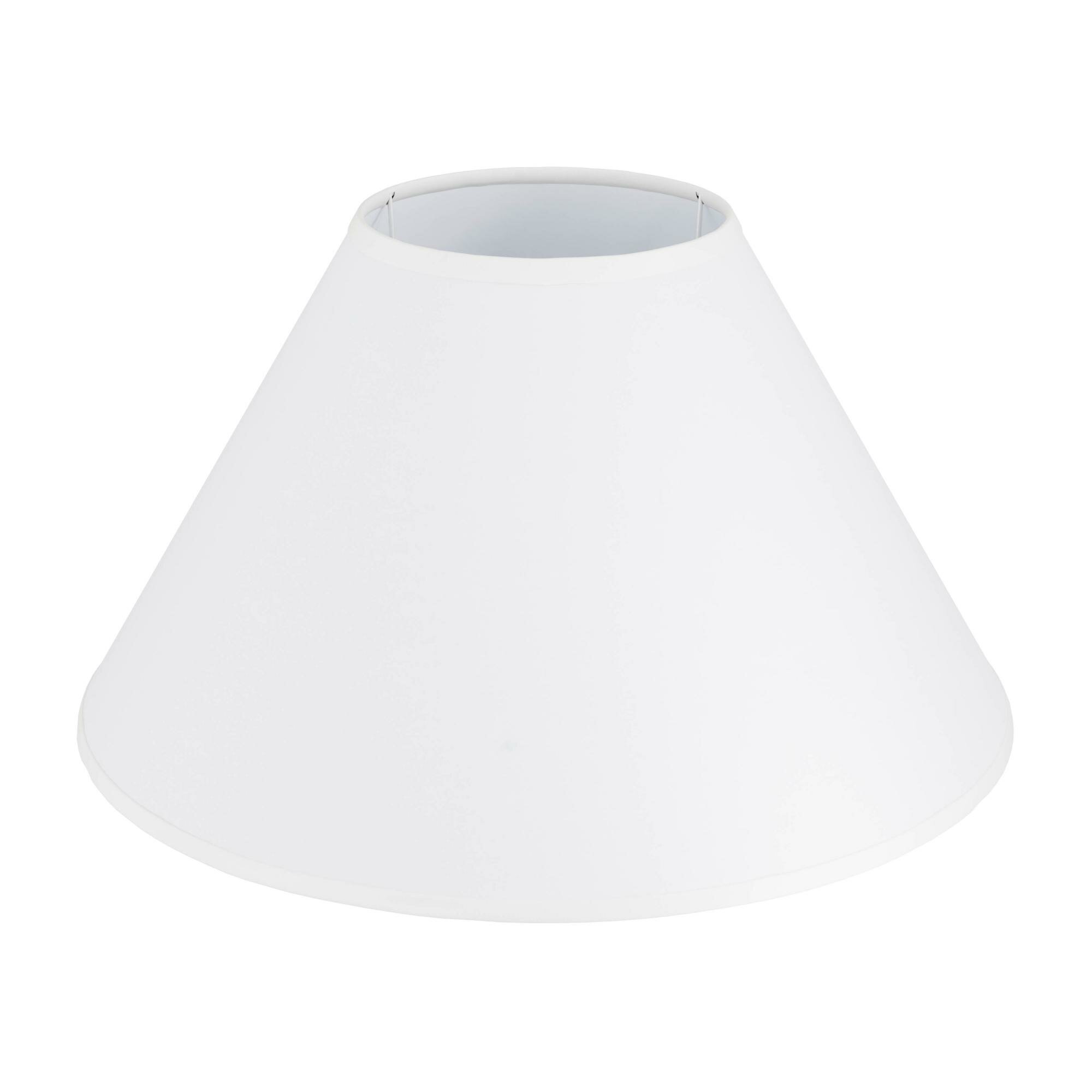 Абажур для настольной лампы 25 см E27 кипенно-белый Razsvet RZ-1025-1-01