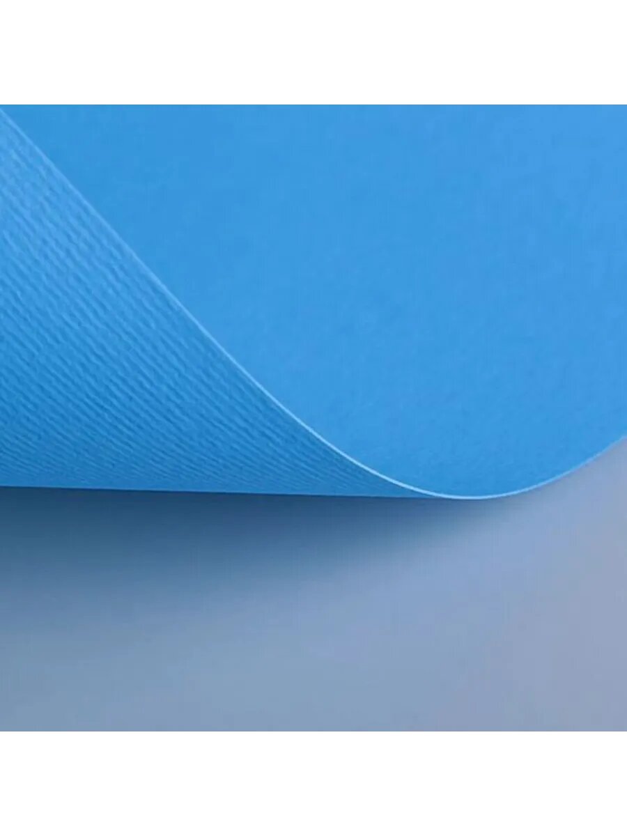 Бумага картон для творчества 1 л, А2+, 500х700 мм, голубой