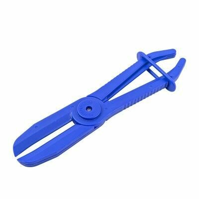 Зажим пластиковый для шлангов с фиксатором (L-250мм), на пластиковом держателе