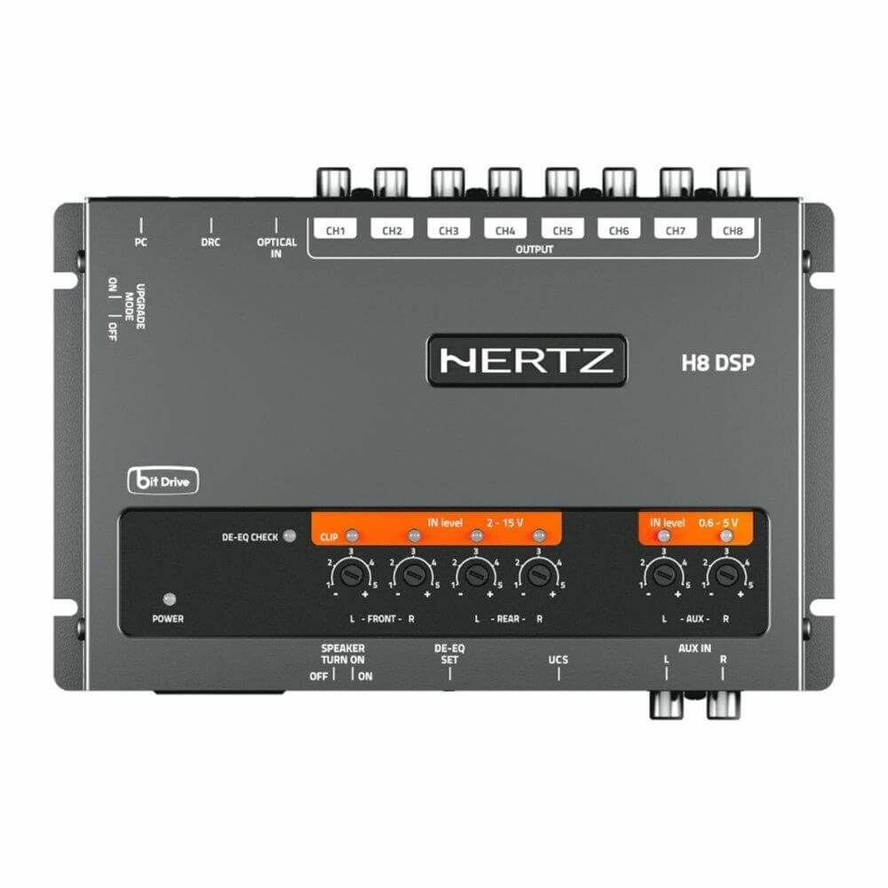Процессор Hertz H8 DSP, Количество каналов 8, Hertz DRC HE в комплекте — фото 1